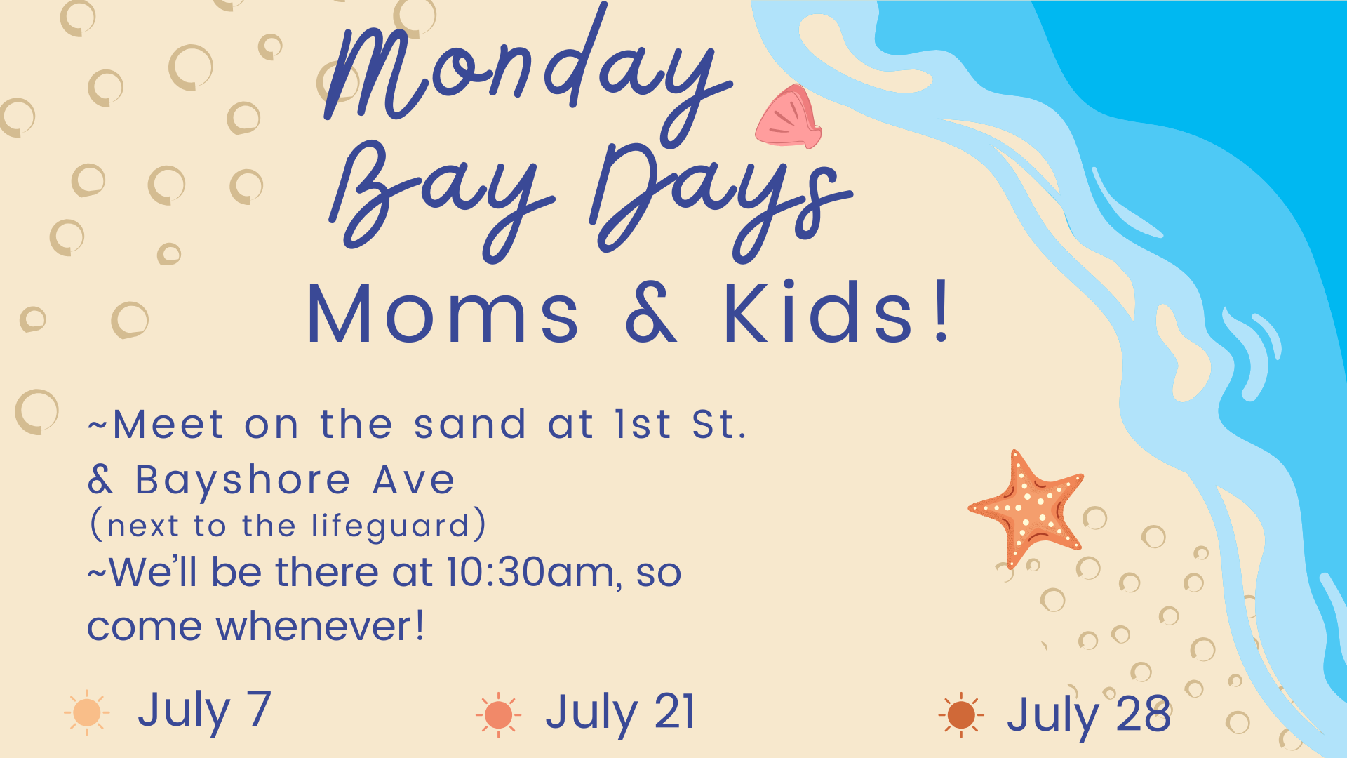 Monday Bay Days in July — Los Altos Grace
