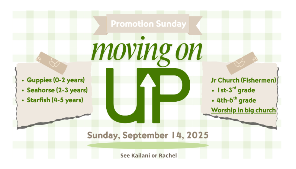 Promotion Sunday — Los Altos Grace